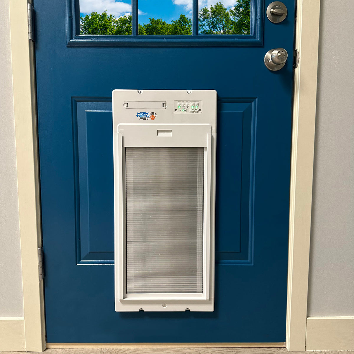 Stylish Interior Doors with Built-in Dog Doors – High Tech Pet